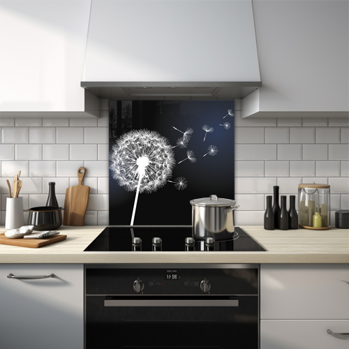 Dandelions Flight Printed Splashback | VividSplashbacks