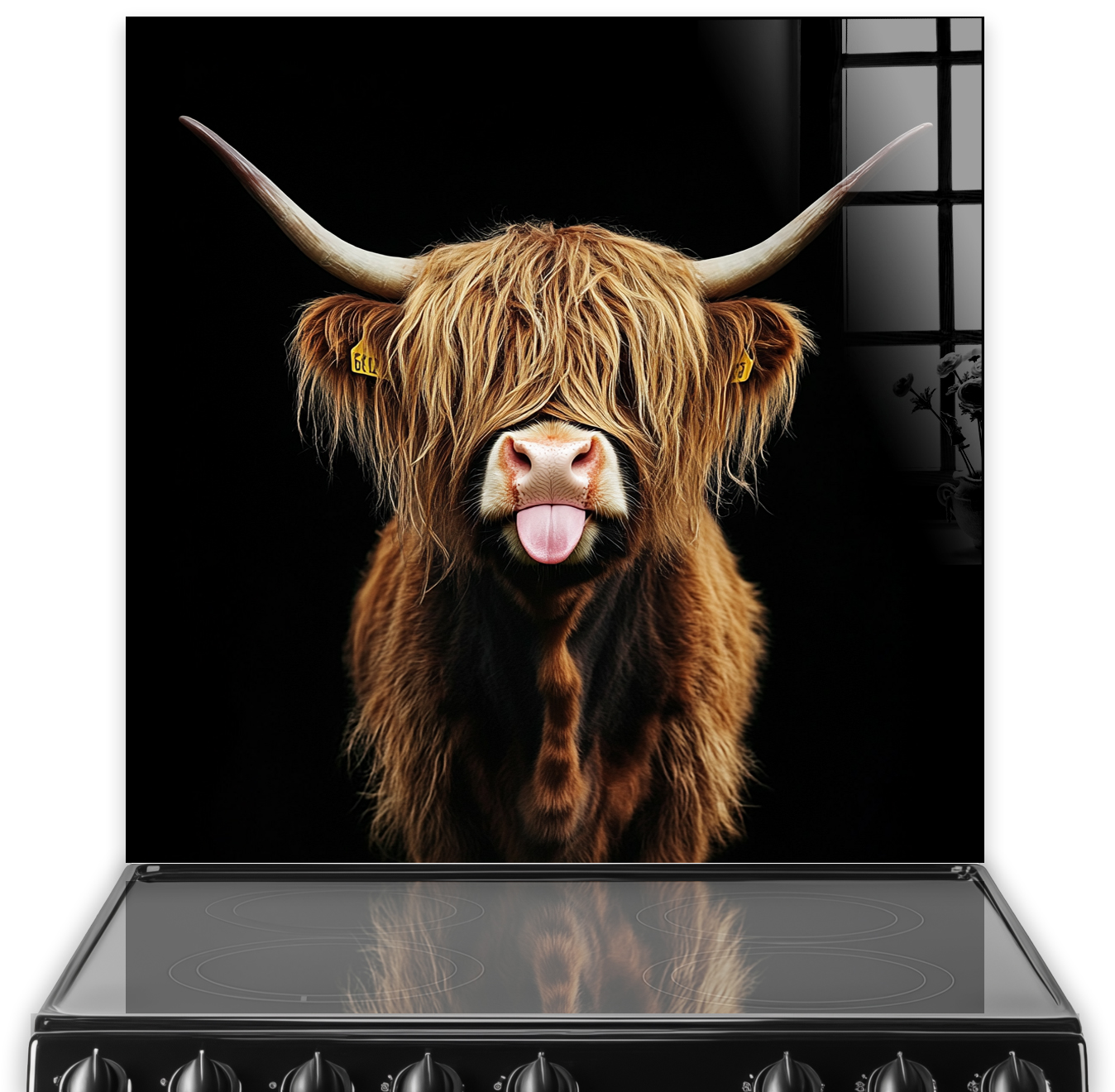 Mischief Highland In The Dark Printed Splashback | VividSplashbacks