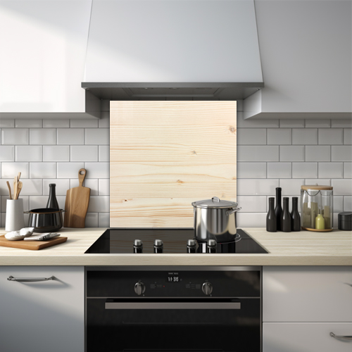 Knotty Pine Detail Printed Splashback | VividSplashbacks