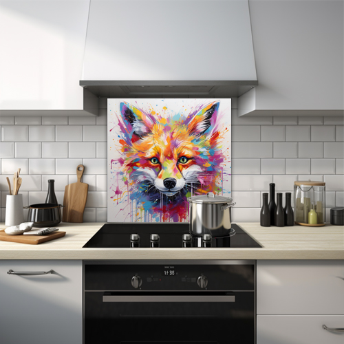 Mystic Fox Printed Splashback | VividSplashbacks