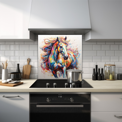 Equestrian Dream Printed Splashback | VividSplashbacks