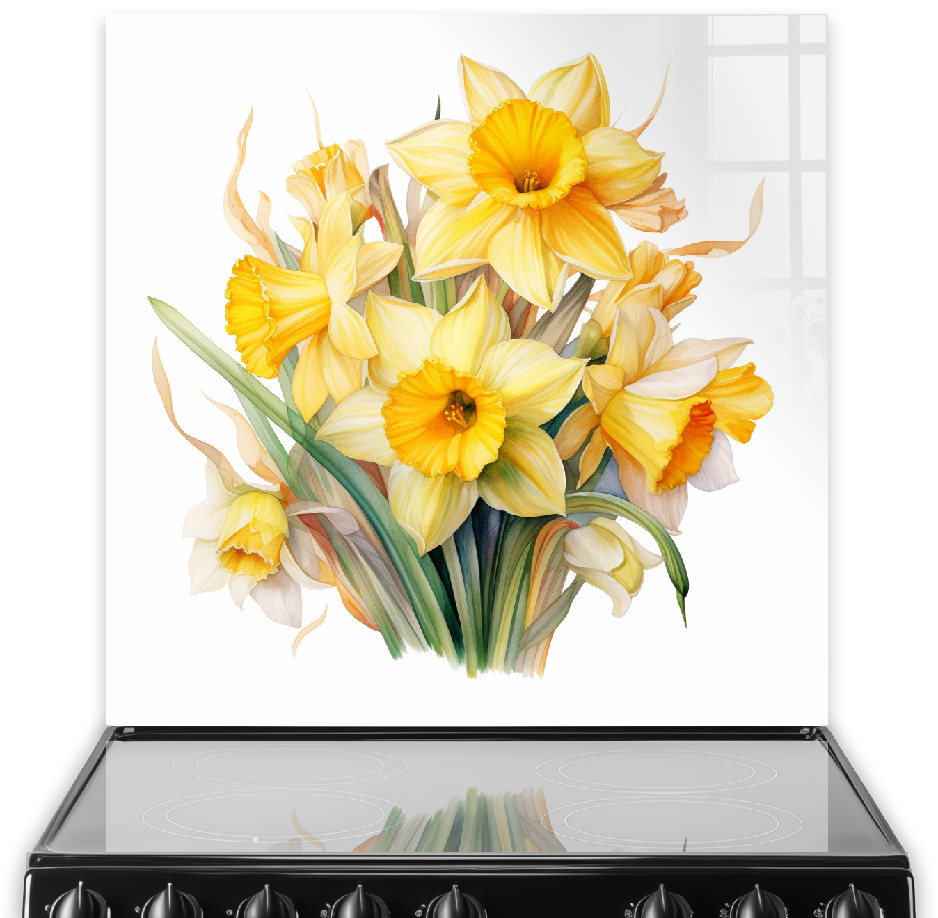 Daffodil Harmony Printed Splashback | VividSplashbacks