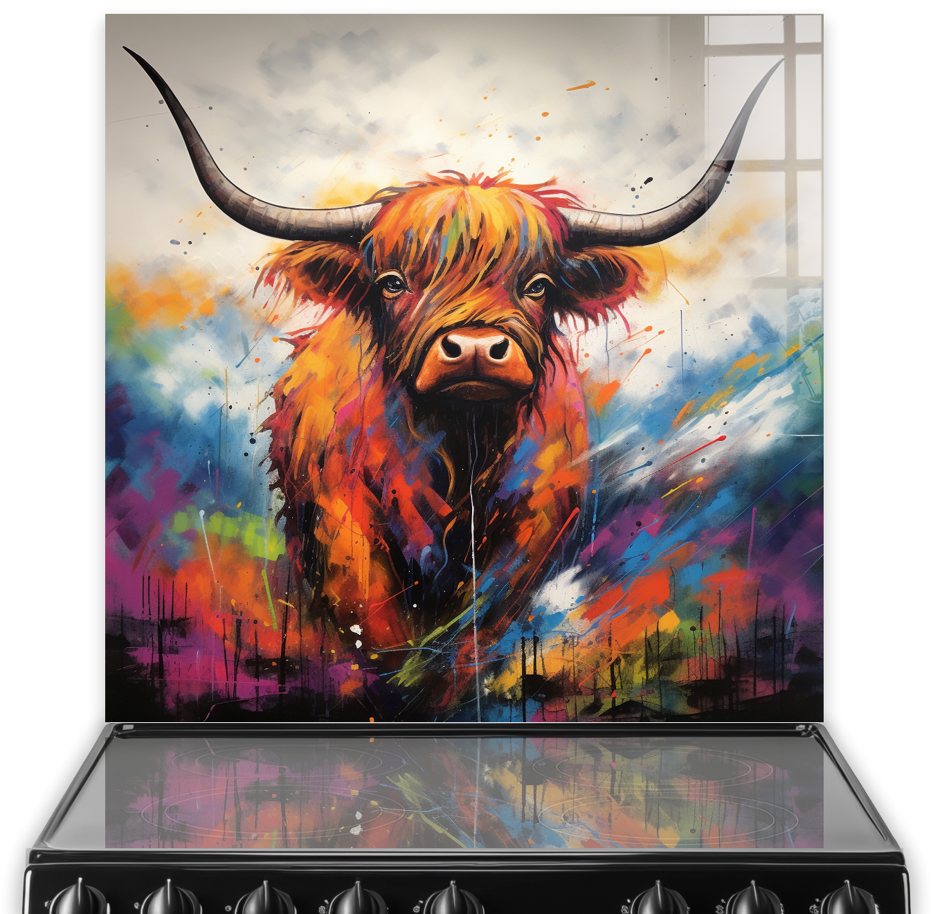 Vibrant Highland Majesty Printed Splashback | VividSplashbacks