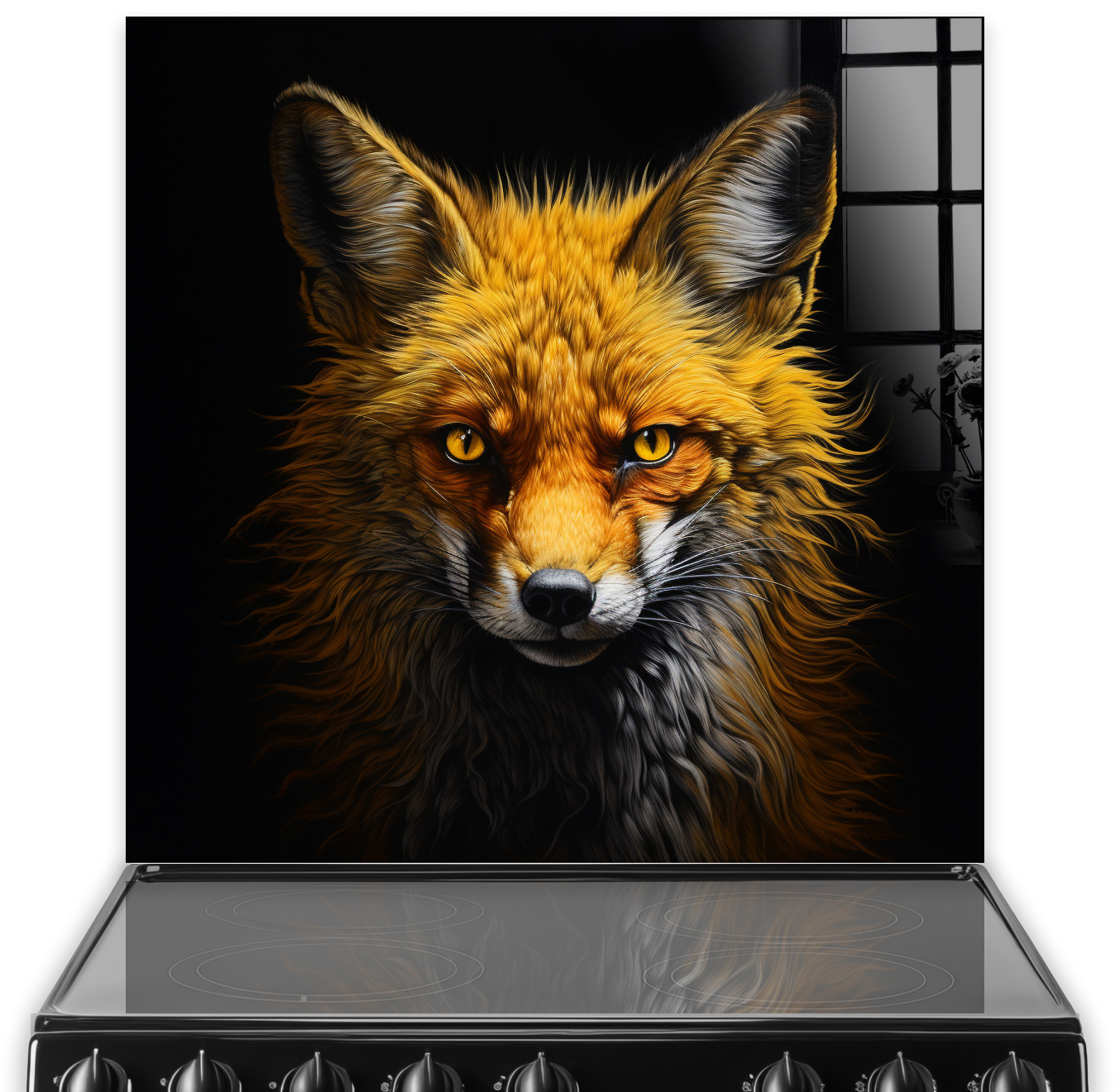Vivid Fox Printed Splashback | VividSplashbacks