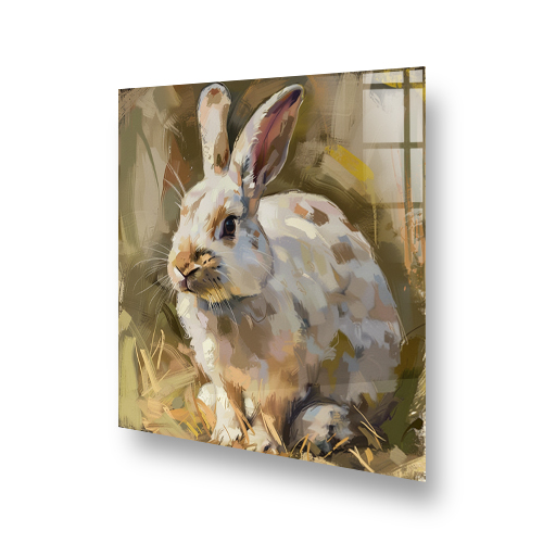 Countryside Hare Printed Splashback | VividSplashbacks