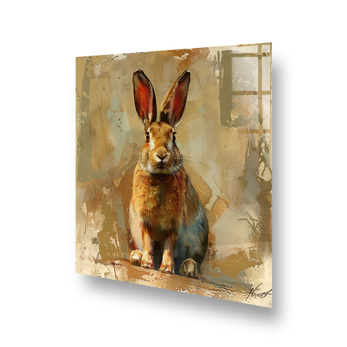 Warm Hare Printed Splashback | VividSplashbacks