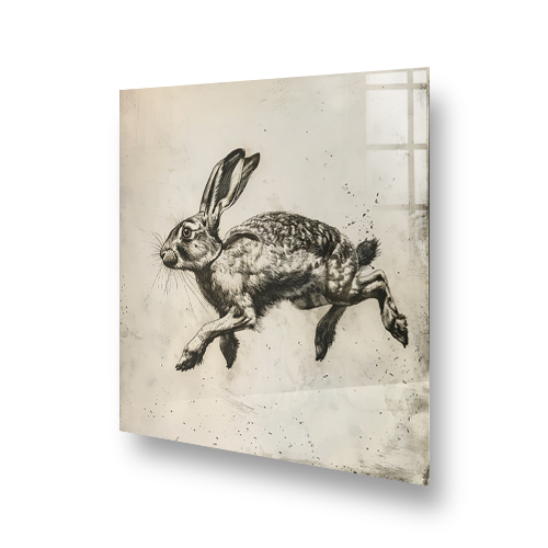 Dynamic Hare Splashback Printed Splashback | VividSplashbacks
