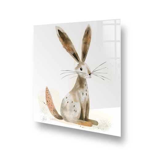 Heidi Hare Printed Splashback | VividSplashbacks