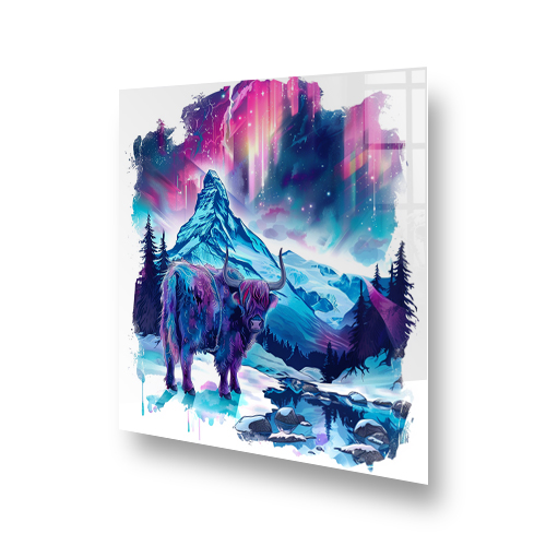 Northern Lights Highland Printed Splashback | VividSplashbacks