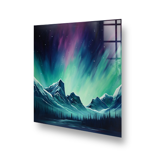 Aurora Minimalist Vista Printed Splashback | VividSplashbacks