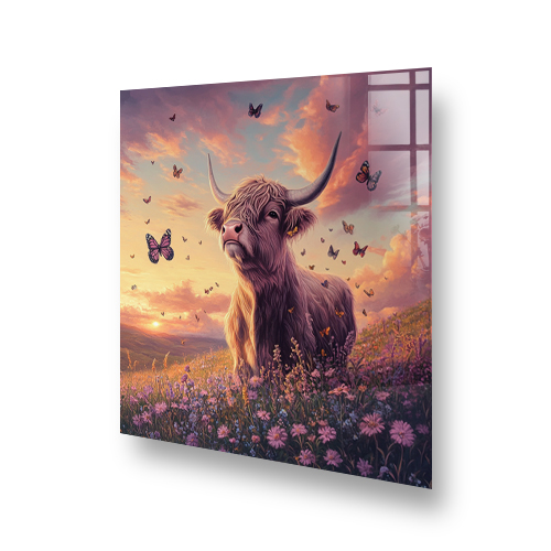 Missy and Butterflies Printed Splashback | VividSplashbacks