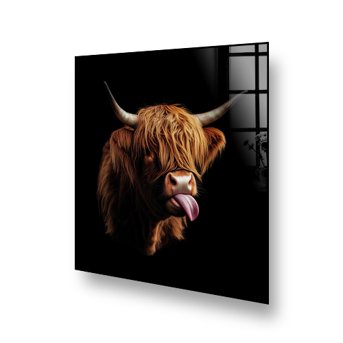 Moo Lick Printed Splashback | VividSplashbacks