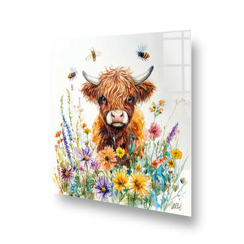 Bee My Coo Printed Splashback | VividSplashbacks