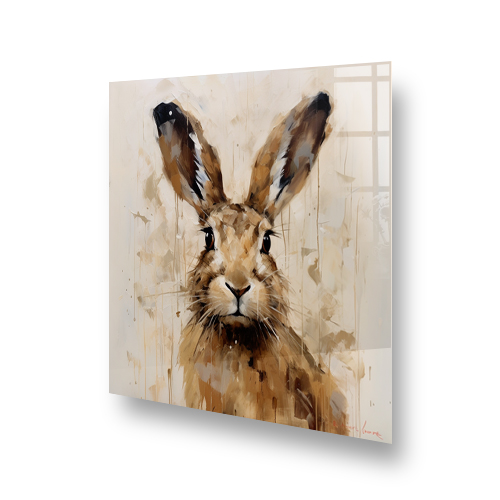 Bruno the Hare Printed Splashback | VividSplashbacks