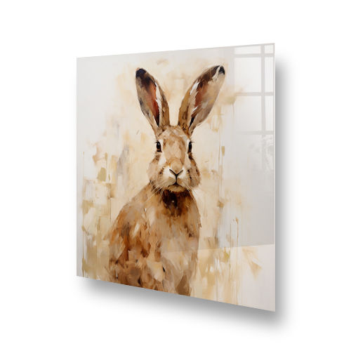 Hazel the Hare Printed Splashback | VividSplashbacks