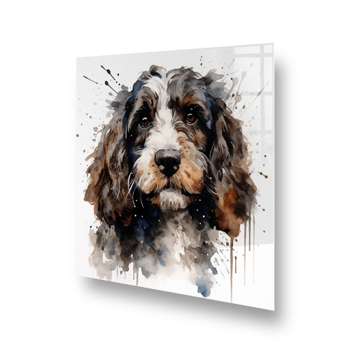Harley Adorable Spaniel Charm Printed Splashback | VividSplashbacks