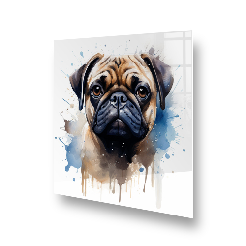 Pandora Pug Panorama Printed Splashback | VividSplashbacks