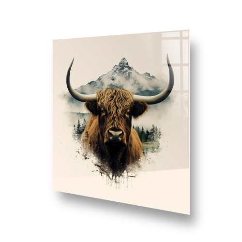 Highland Silhouette Printed Splashback | VividSplashbacks