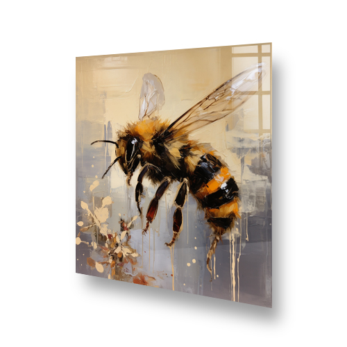 Buzzing Brilliance Printed Splashback | VividSplashbacks
