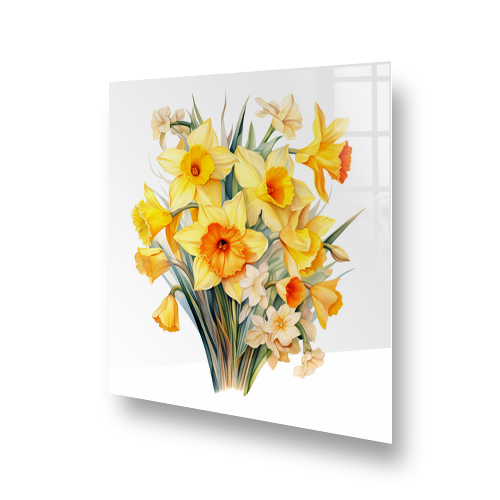 Dazzling Daffodils Printed Splashback | VividSplashbacks