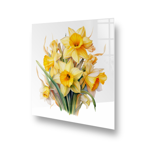 Daffodil Harmony Printed Splashback | VividSplashbacks