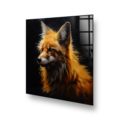 Majestic Fox Illustration Printed Splashback | VividSplashbacks